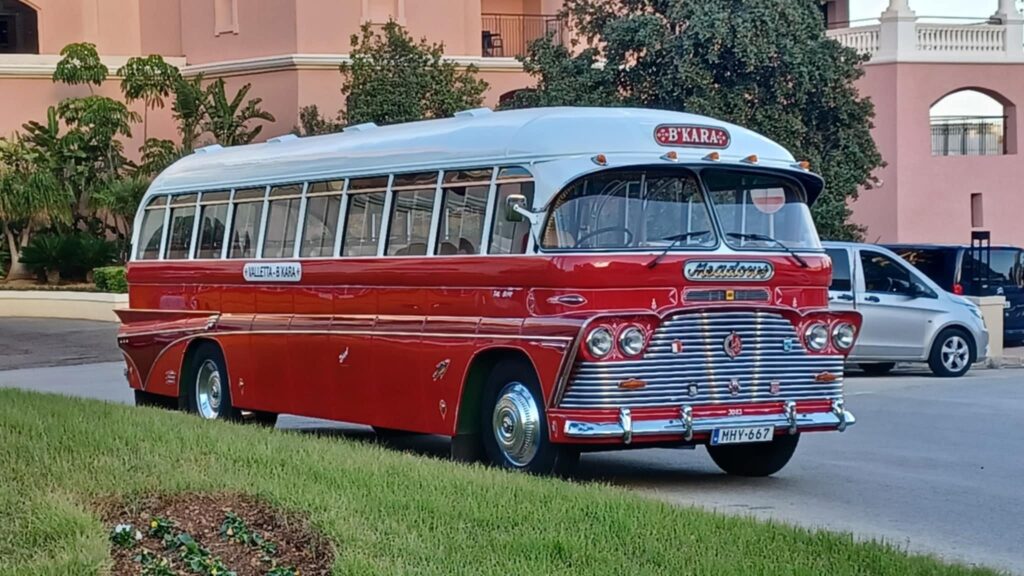 Maltese Traditional Buses | Bluewaves Watersports Malta